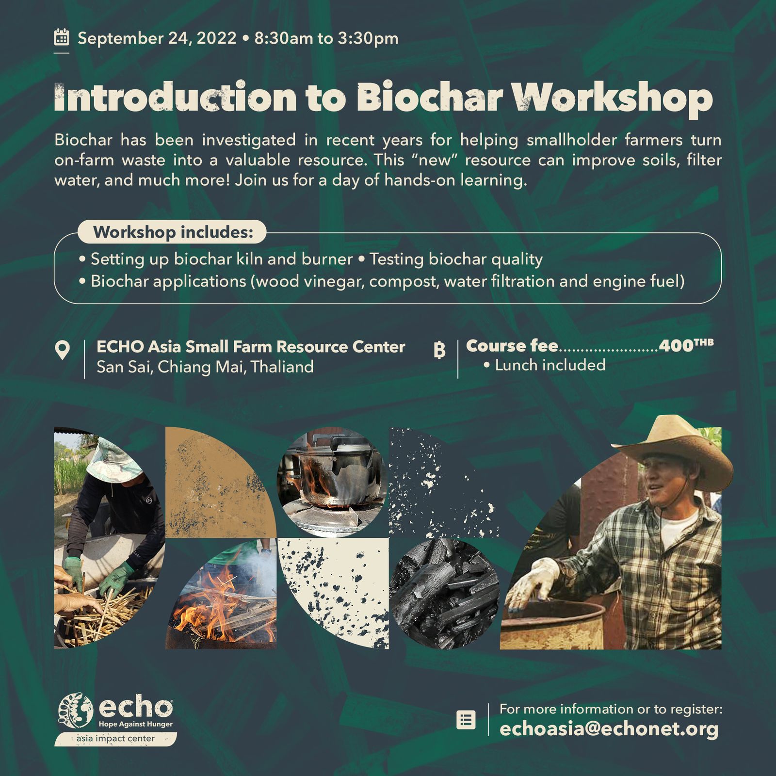 Intro to Biochar Workshop 24Sept2022 | ECHOcommunity.org